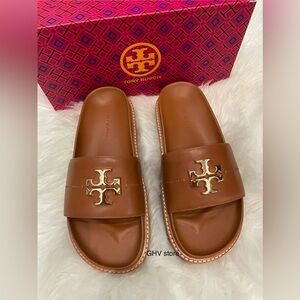 Tory Burch | Shoes | Tory Burch Everly Anatomic Lug Paris Nappa Slide ...